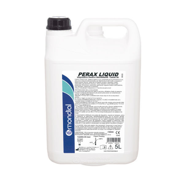 Desinfetante para dispositivos médicos - PERAX LIQUID - Mondial S.r.l. - líquido / 5.000 ml / à ...