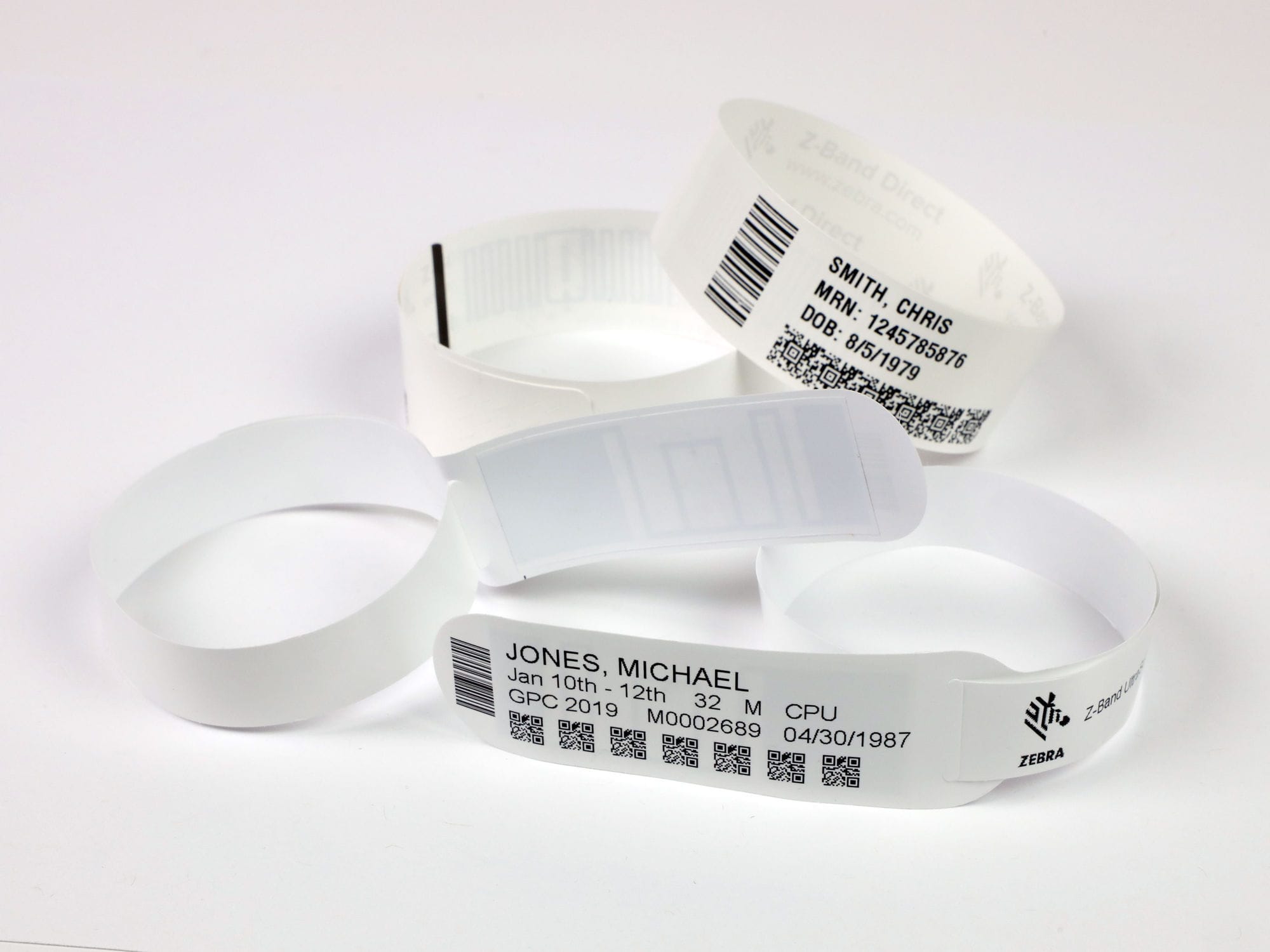 Pulseira de identificação para adulto - Zebra Technologies Europe Ltd ...