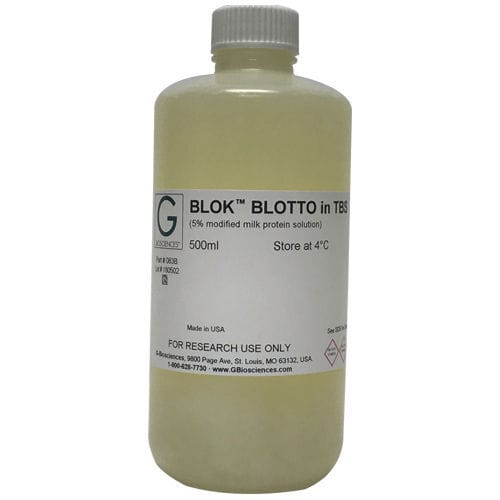 Reagente em solução - BLOK™ BLOTTO - G-BIOSCIENCES - para western blot ...
