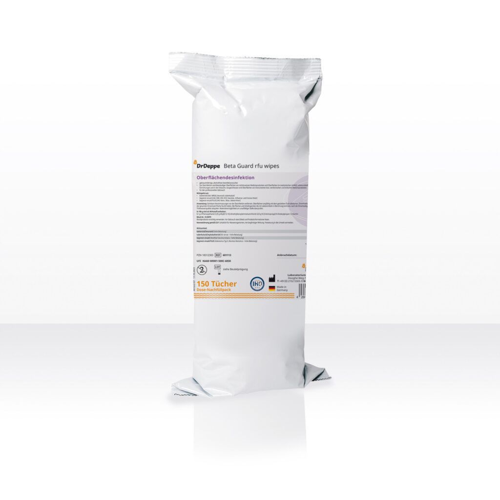 Lenços umedecidos para pisos e outras superfícies - Beta Guard rfu ...