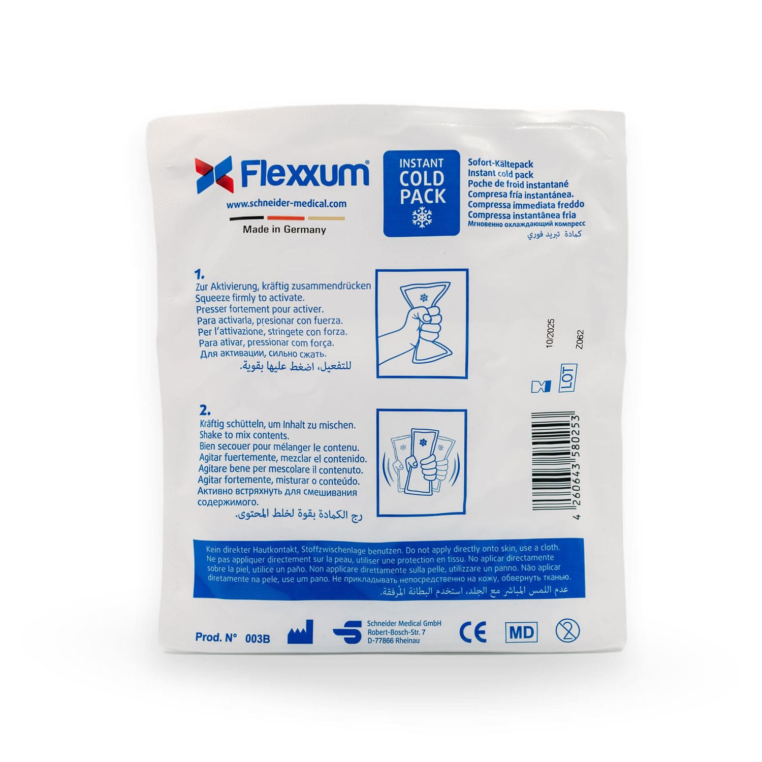 Compresa térmica quente e fria - Schneider Medical - de uso geral