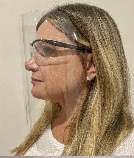 Protetor facial em policarbonato - EcoMod™ - Flagship Surgical - para ...