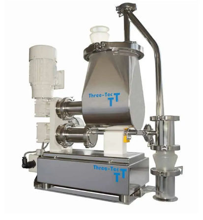 Alimentador de parafuso duplo - ZD 12 T-Q - Three-Tec GmbH - para a indústria farmacêutica