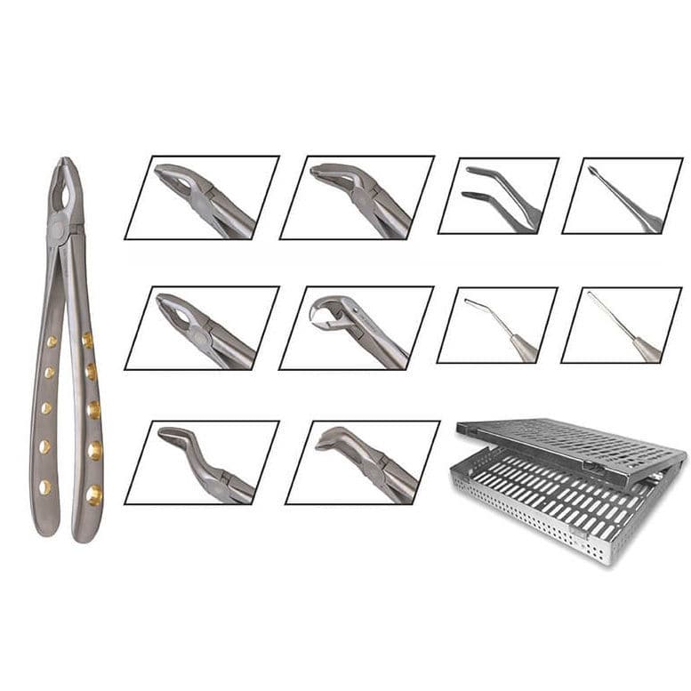 Kit de instrumentos para exodontia - OR-2953A - Sheroski Sverige