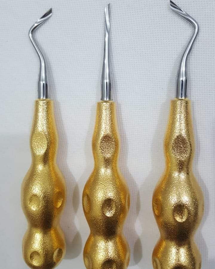 Elevador odontológico curvo - Orvosi instruments - para fragmentos dentários