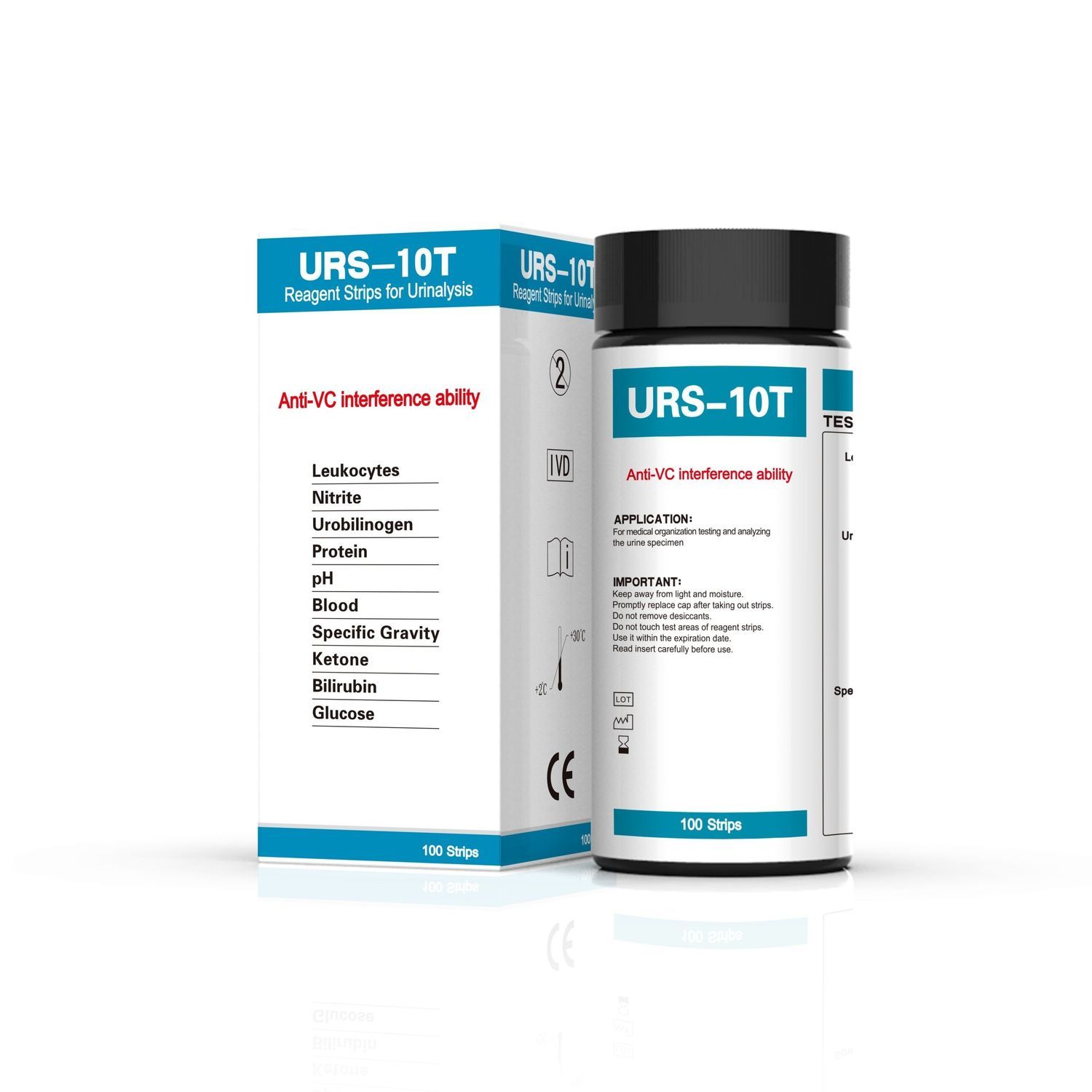 Tira de teste para análise de urina - URS-10T - Changchun Wancheng Bio ...