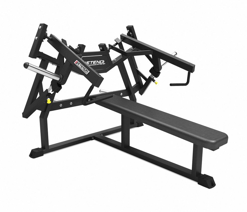 Aparelho de musculação supino reto - PL103 - Etenon Fitness - com pesos ...