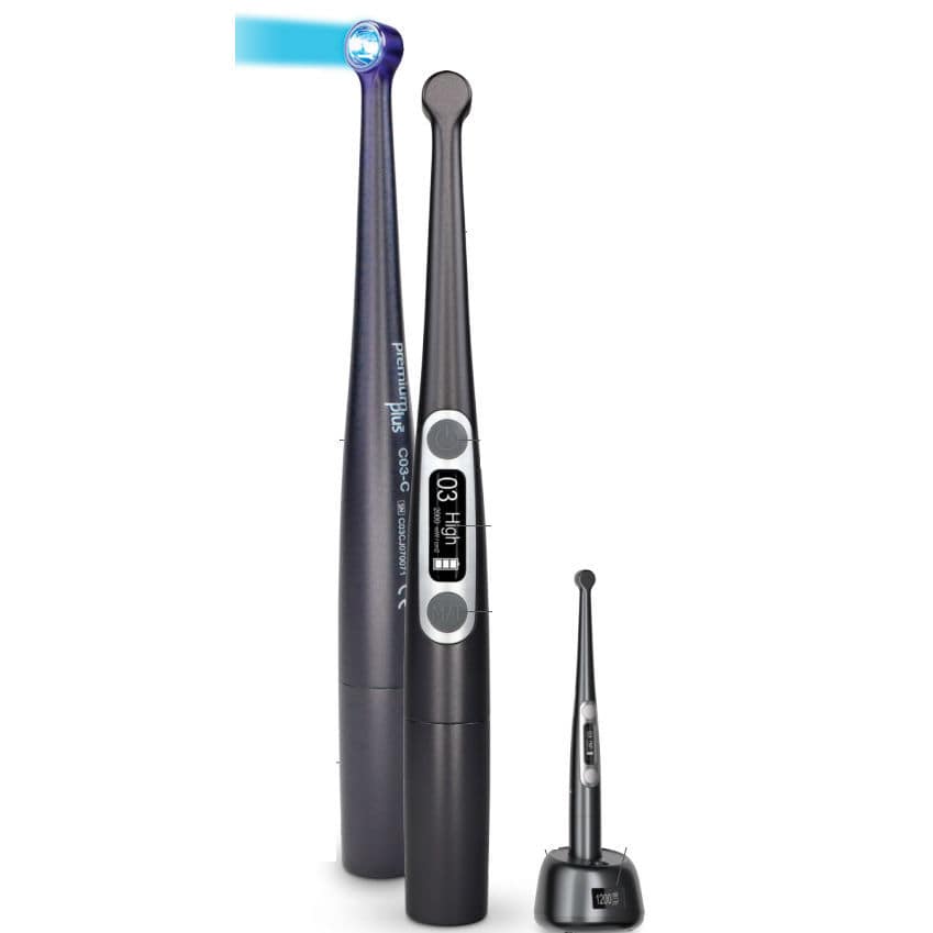 Fotopolimerizador odontológico - C03-C - premium pluspoland - sem cabo ...