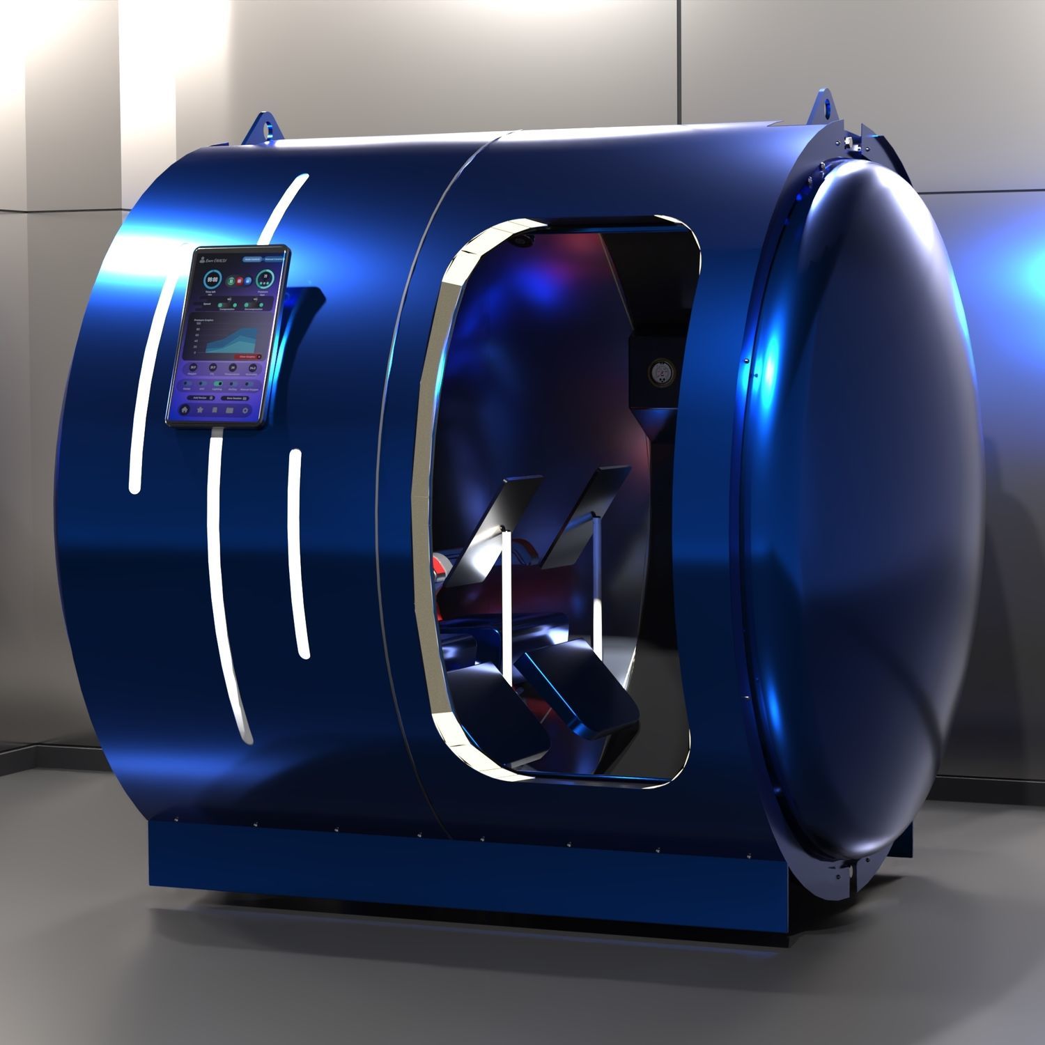 Cápsula hiperbárica para oxigenoterapia - FARABİ OXYL-2S - OXYLİVİNG ...