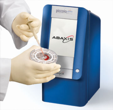 Analisador bioquímico semiautomático - Piccolo Xpress® - Abaxis Europe - compacto / portátil