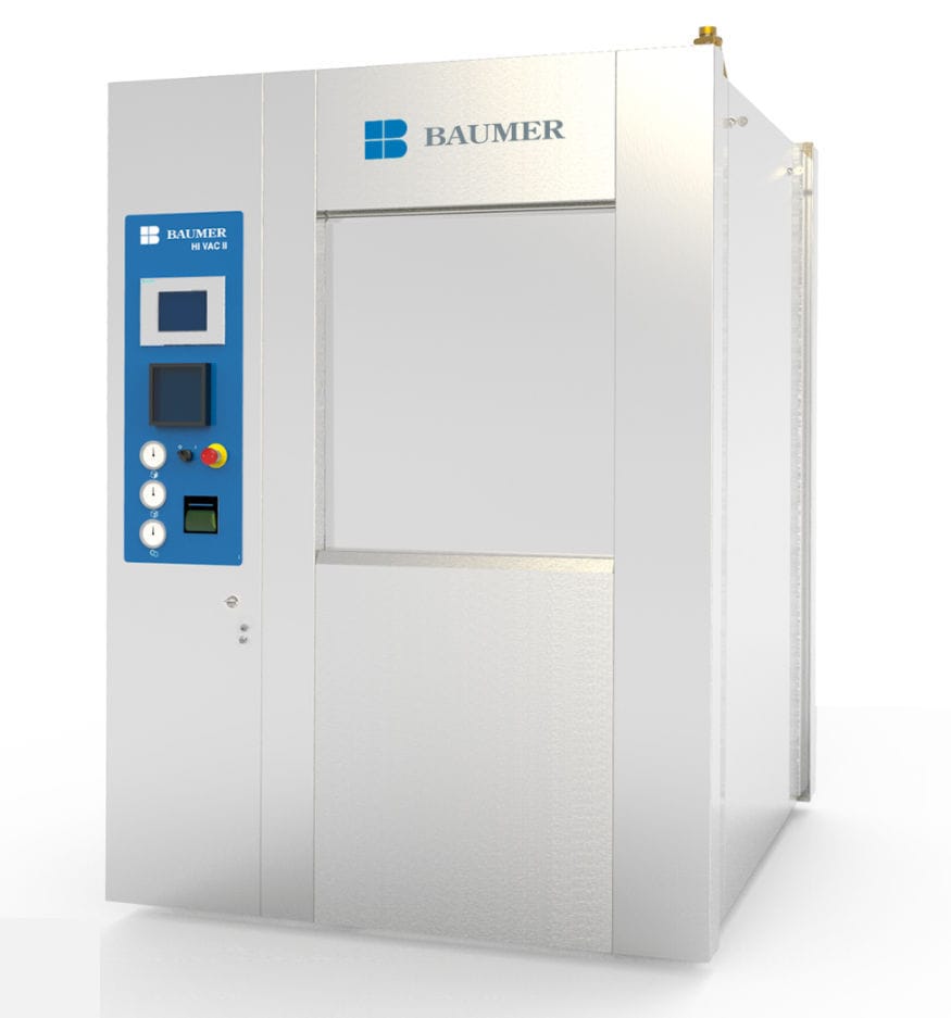 Esterilizador hospitalar a vapor - Hi Vac II - BAUMER - vertical ...