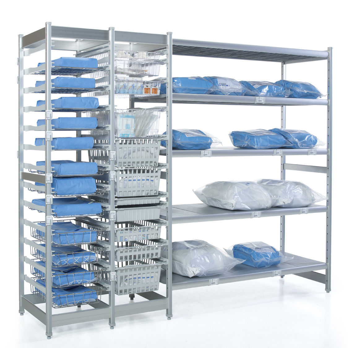 Suporte de armazenamento em alumínio - UBeFlex® - Belintra - modular
