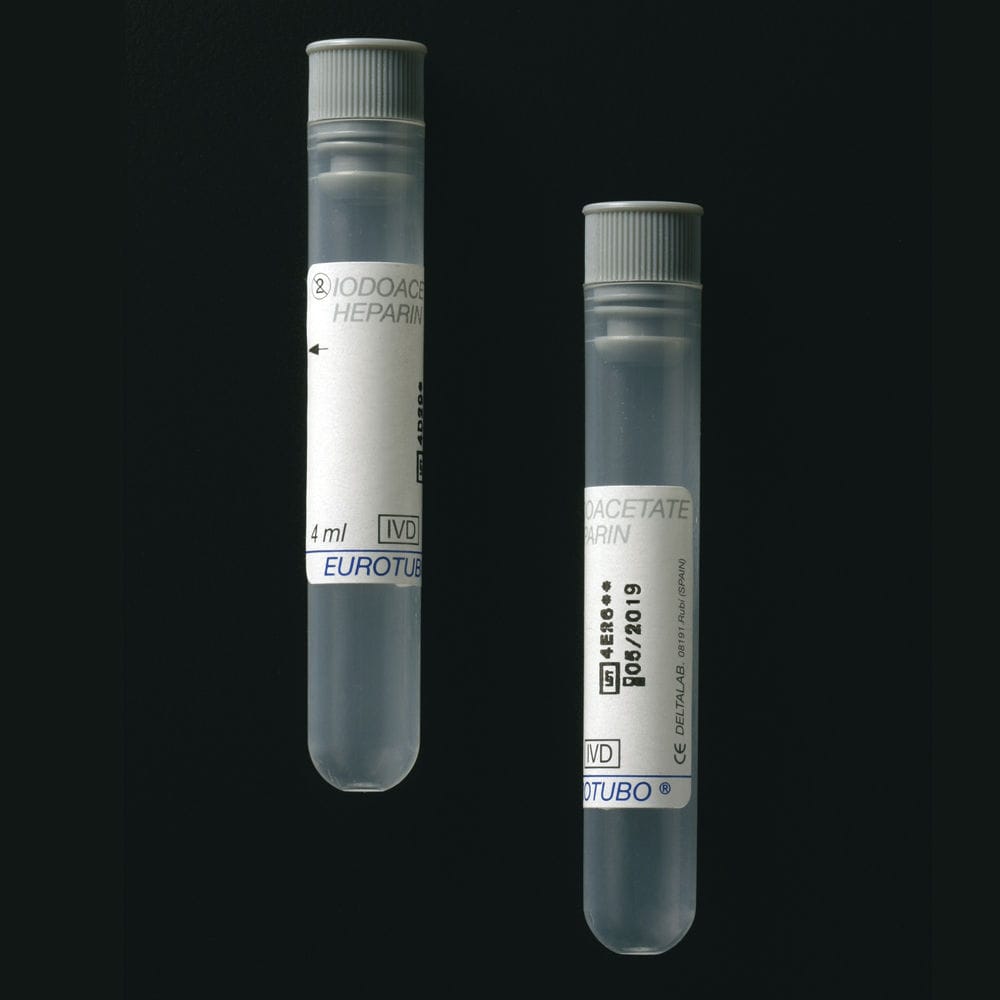 Tubo de coleta para laboratório - 602002 - Deltalab - cilíndrico / de ...