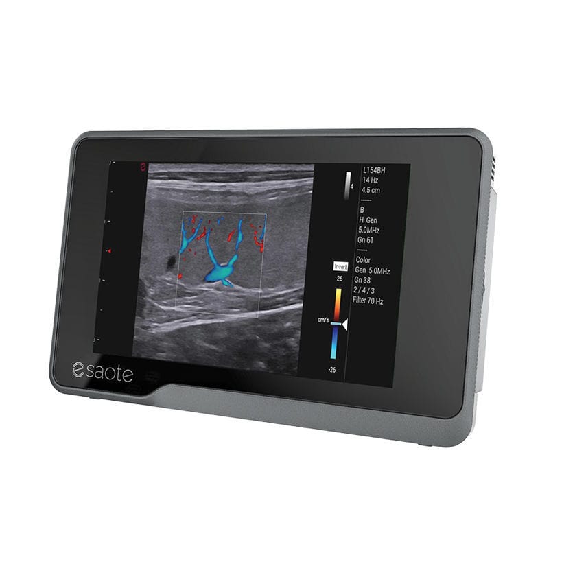 Ultrassom veterinário de bolso - MyLab™X1 Go VET - Esaote - multiuso / com tela sensível ao toque