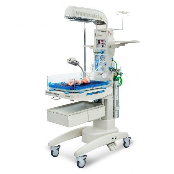 Berço aquecido neonatal com ventilador - Ampla® 2085 LED - Fanem - com ...