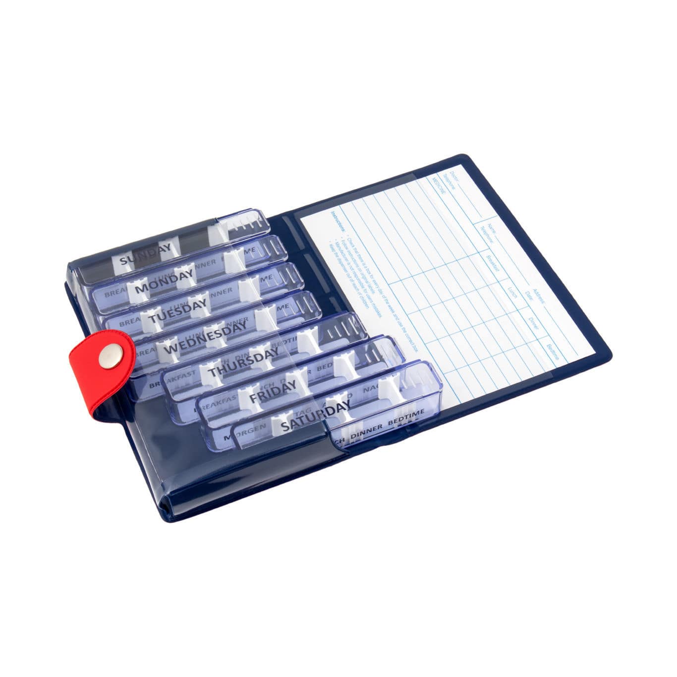 Porta-comprimidos de tipo semanal - Medidos No. 1 Soft - Kibodan A/S