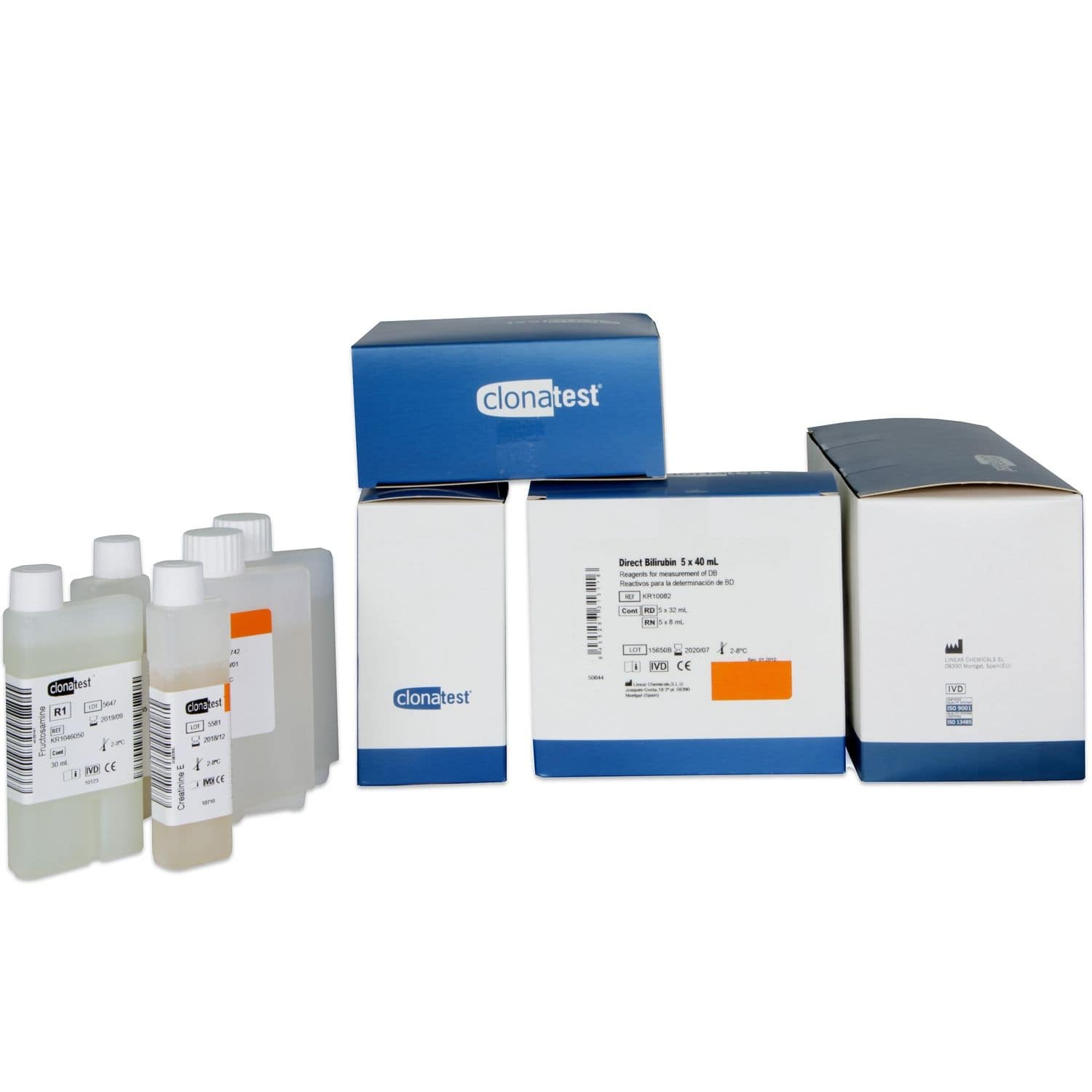 Kit de reagentes em solução - Urea Bun BR - LINEAR CHEMICALS - de ...