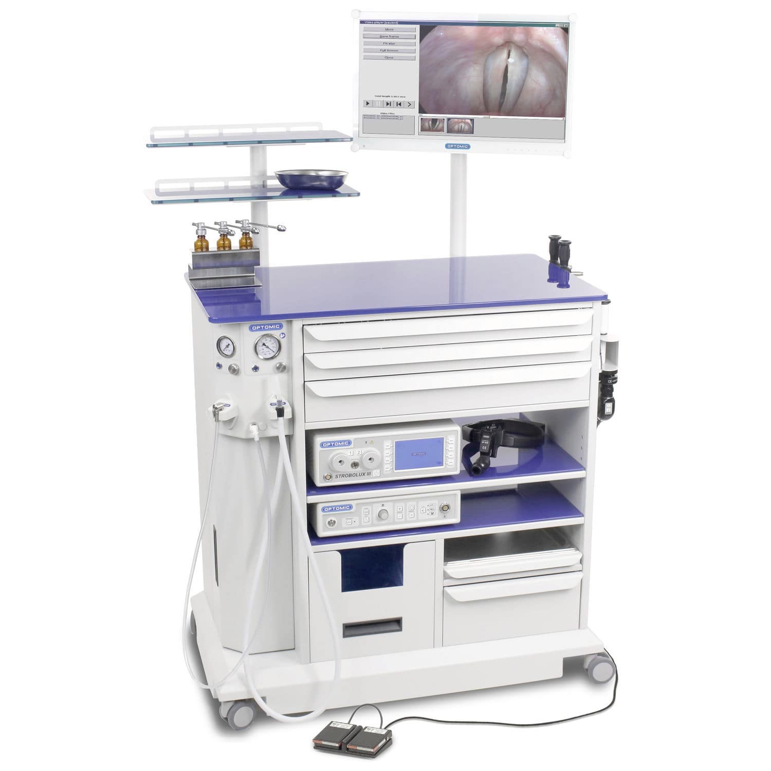 Estação de trabalho de ORL - OTOSMART - OPTOMIC - com monitor / com ...