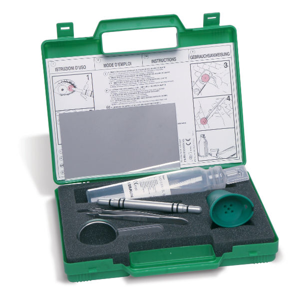 Kit de lavagem ocular - TSS015 - PVS - para remoção de farpas / estéril