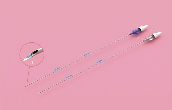 Agulha para aspiração de folículos - Monolume - RI.MOS. - ecogênica ...