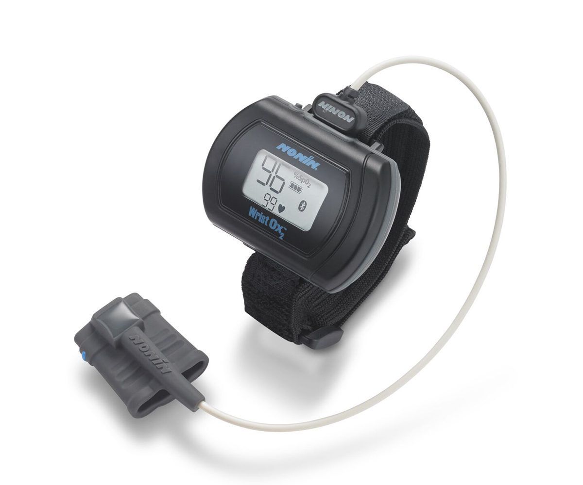 Oxímetro de pulso de punho - WristOx2® 3150 - Nonin - médico-hospitalar ...