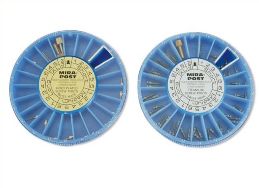 Pino intrarradicular metálico - Mirapost® - Hager & Werken