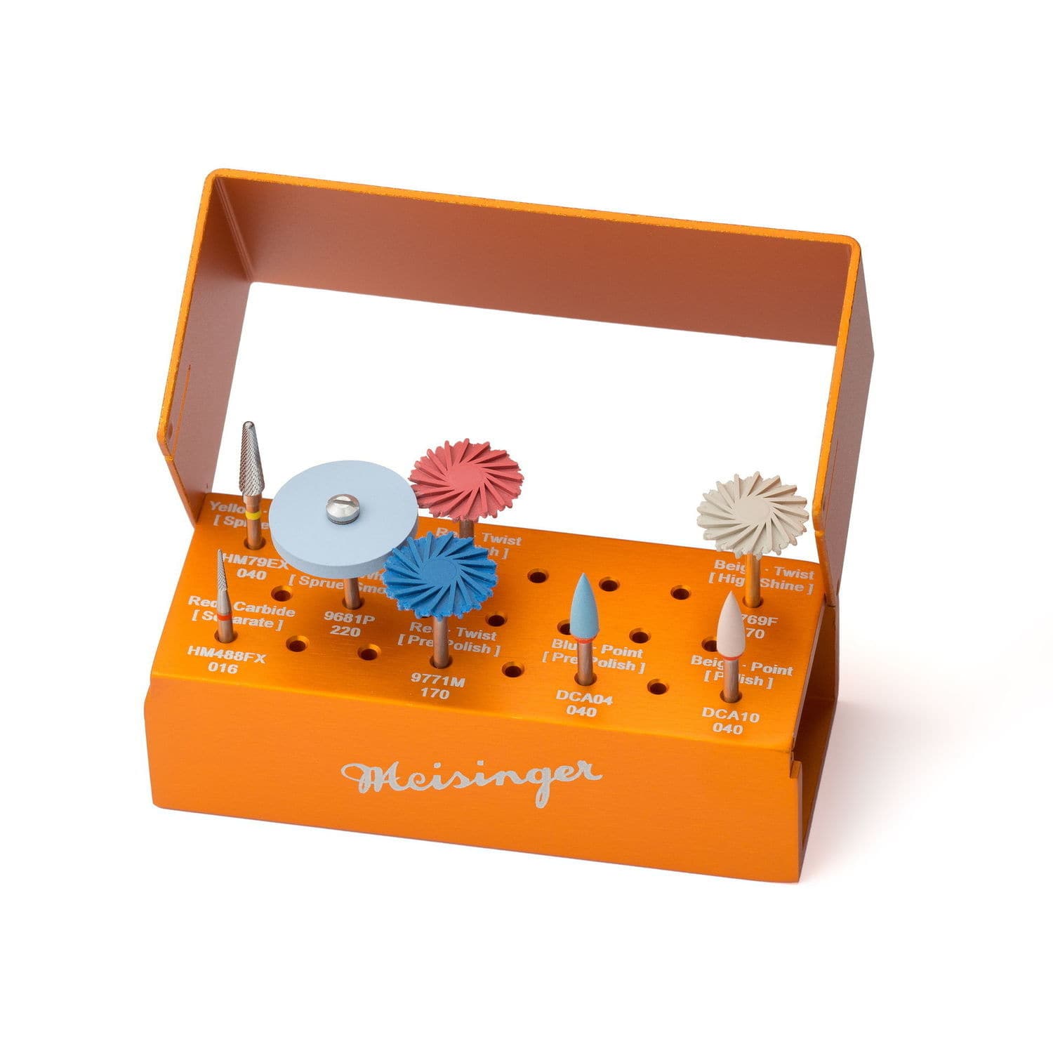 Kit de instrumentos para polimento dentário - DB03 - Meisinger