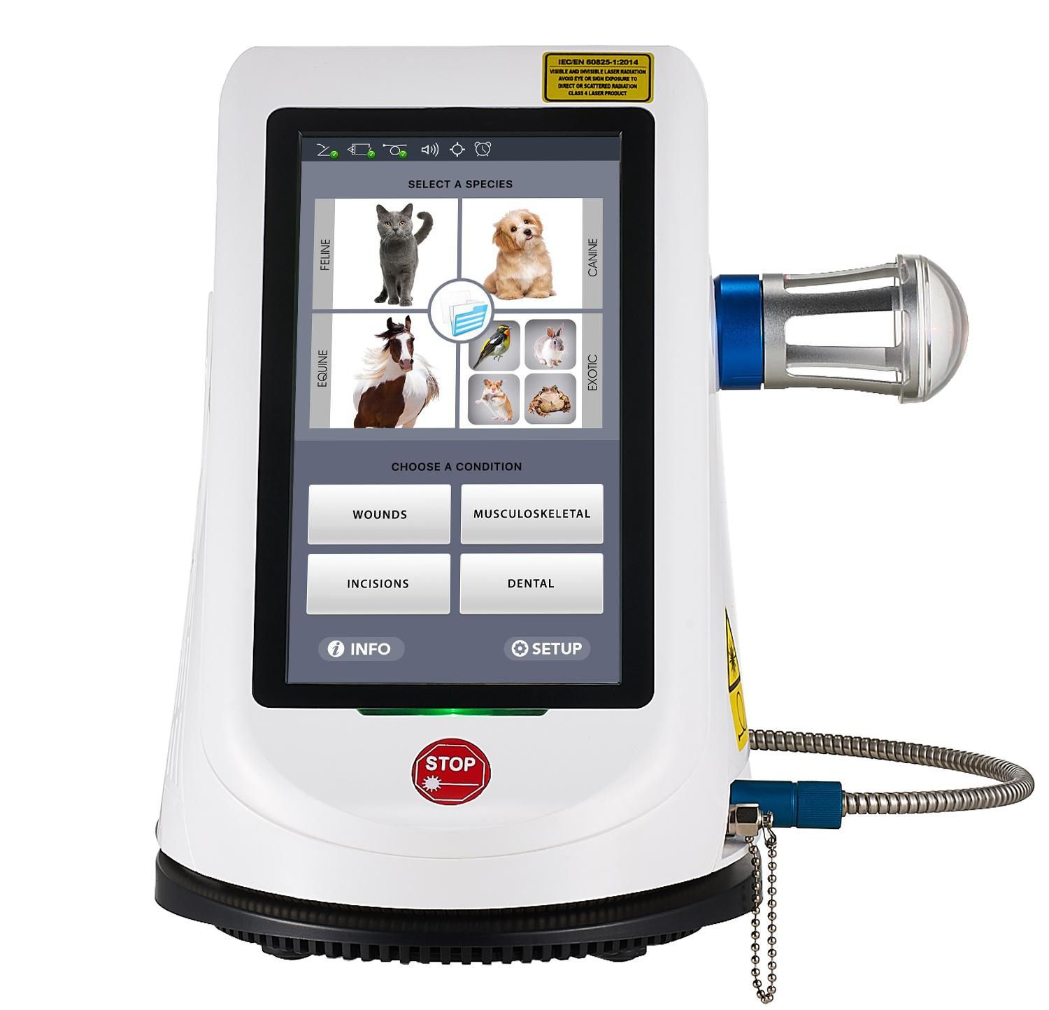 Laser para bioestimulação em ortopedia - 4Wave+ - MLT - Medizinische ...