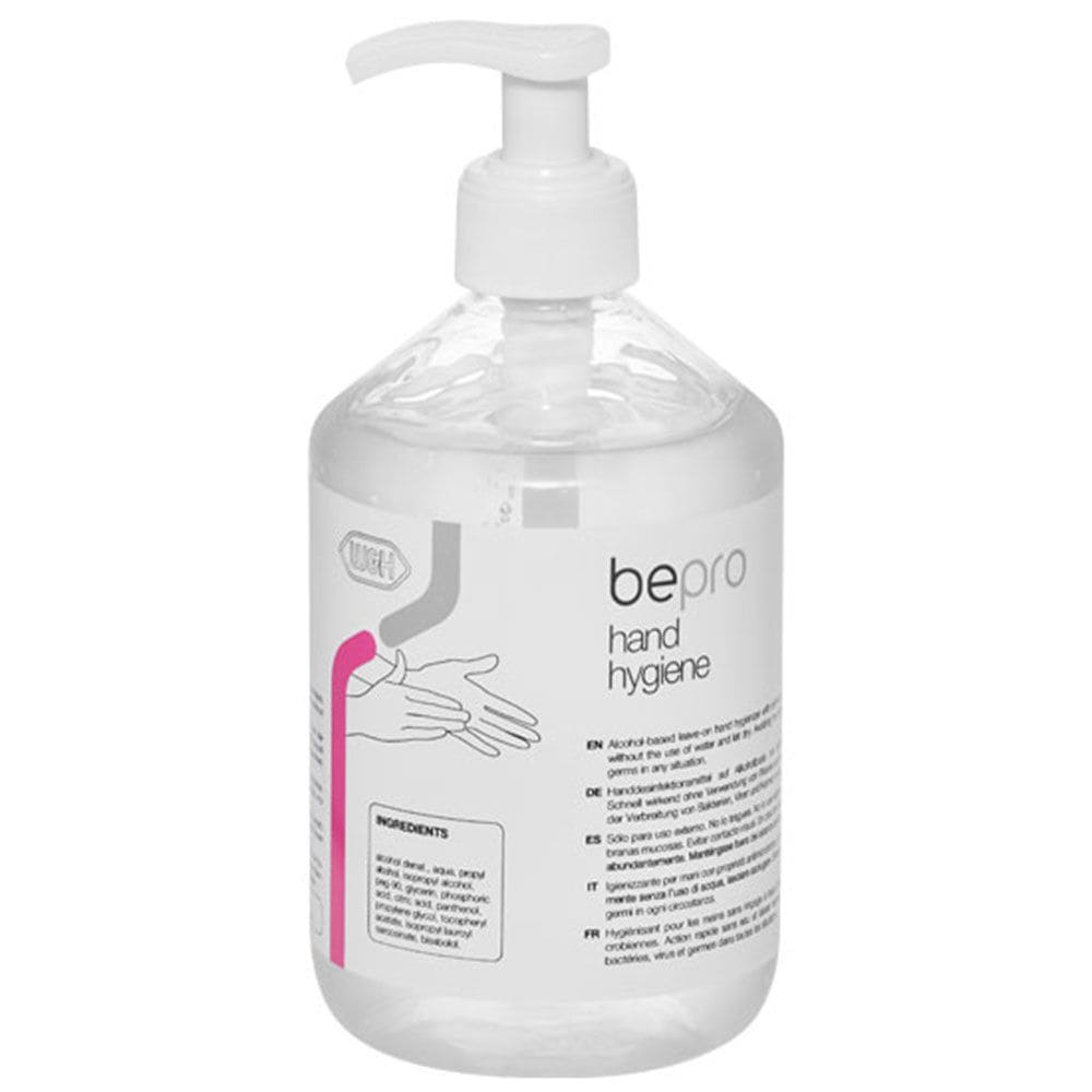 Álcool em gel 500 ml - BePro - W&H Dentalwerk International