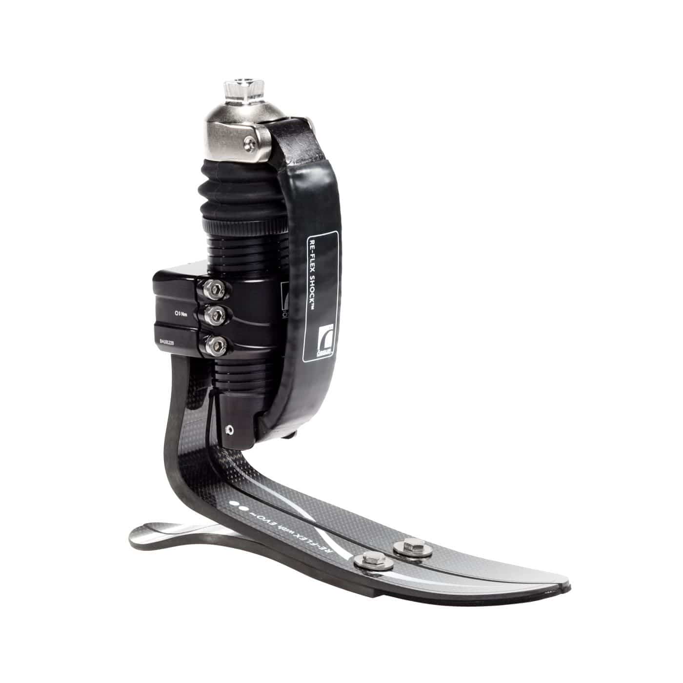 Prótese externa de pé de absorção de impacto - Re-Flex Shock™ - Össur ...