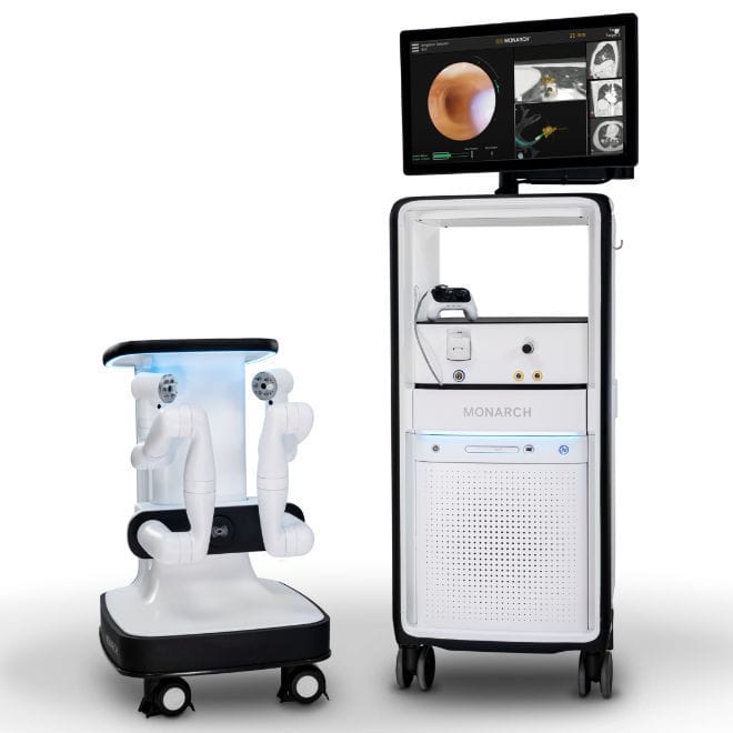 Robô cirúrgico para biópsia - MONARCH™ - Ethicon - para broncoscopia