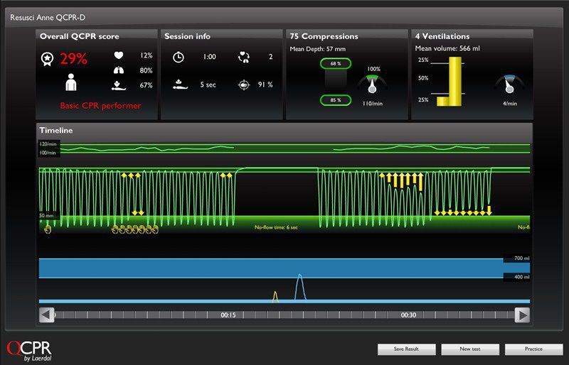 Software para RCP - SkillReporter (PC) - Laerdal Medical - de controle ...