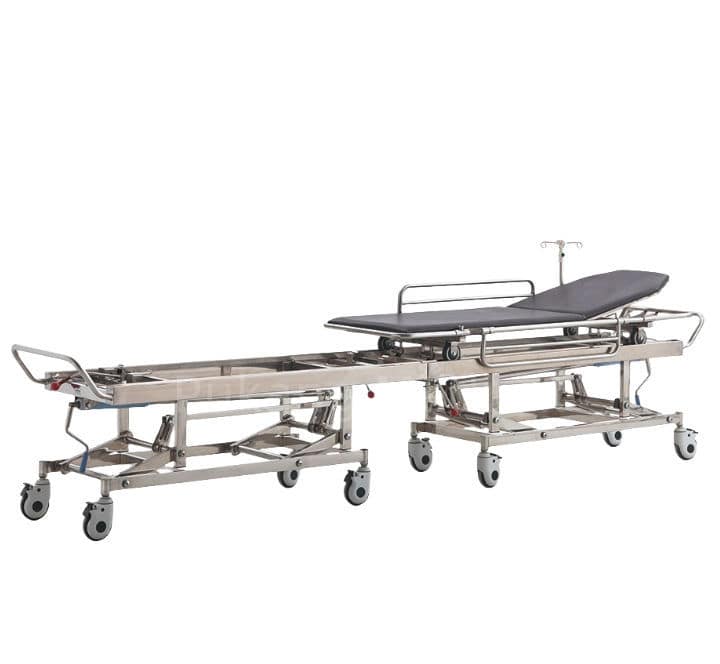 Carro-maca para transferência de pacientes - E-7 - Hebei Pukang Medical ...
