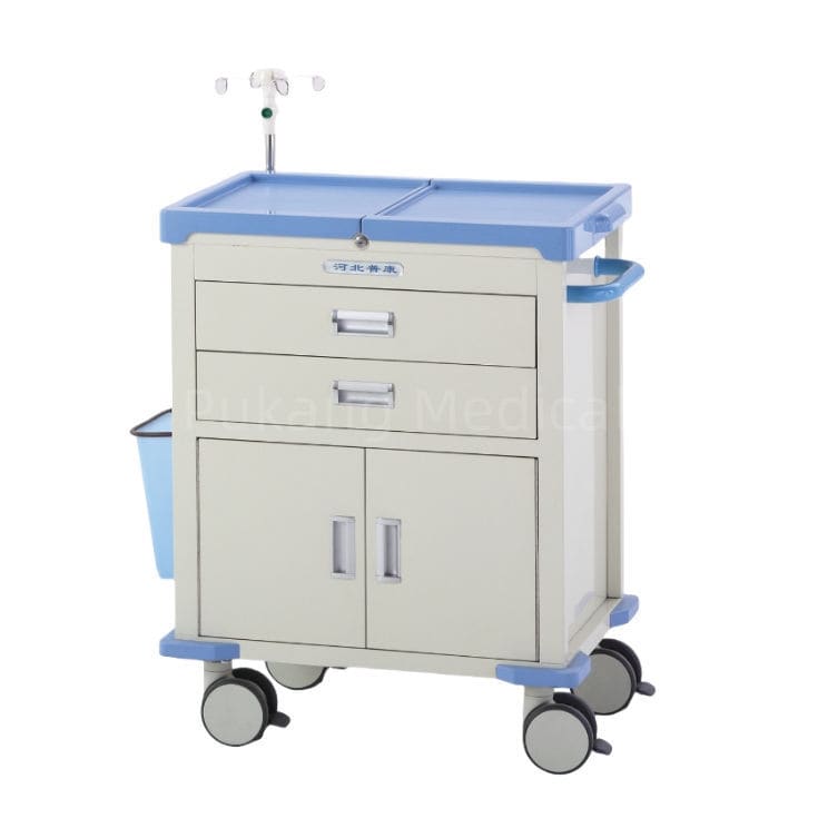 Carrinho hospitalar - F-42 - Hebei Pukang Medical Instruments - de ...