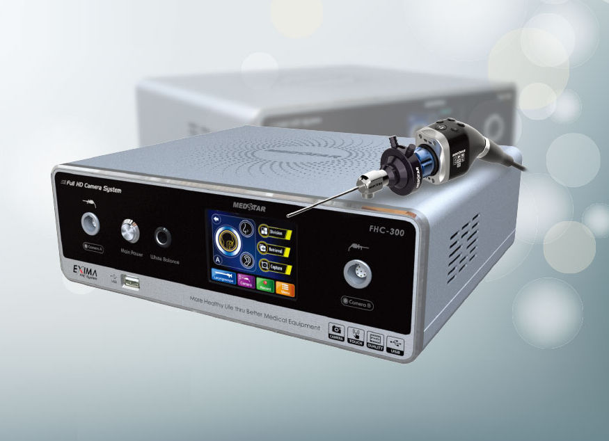 Câmera de vídeo para endoscópio - EXIMA FHC-300 - Medstar - digital ...