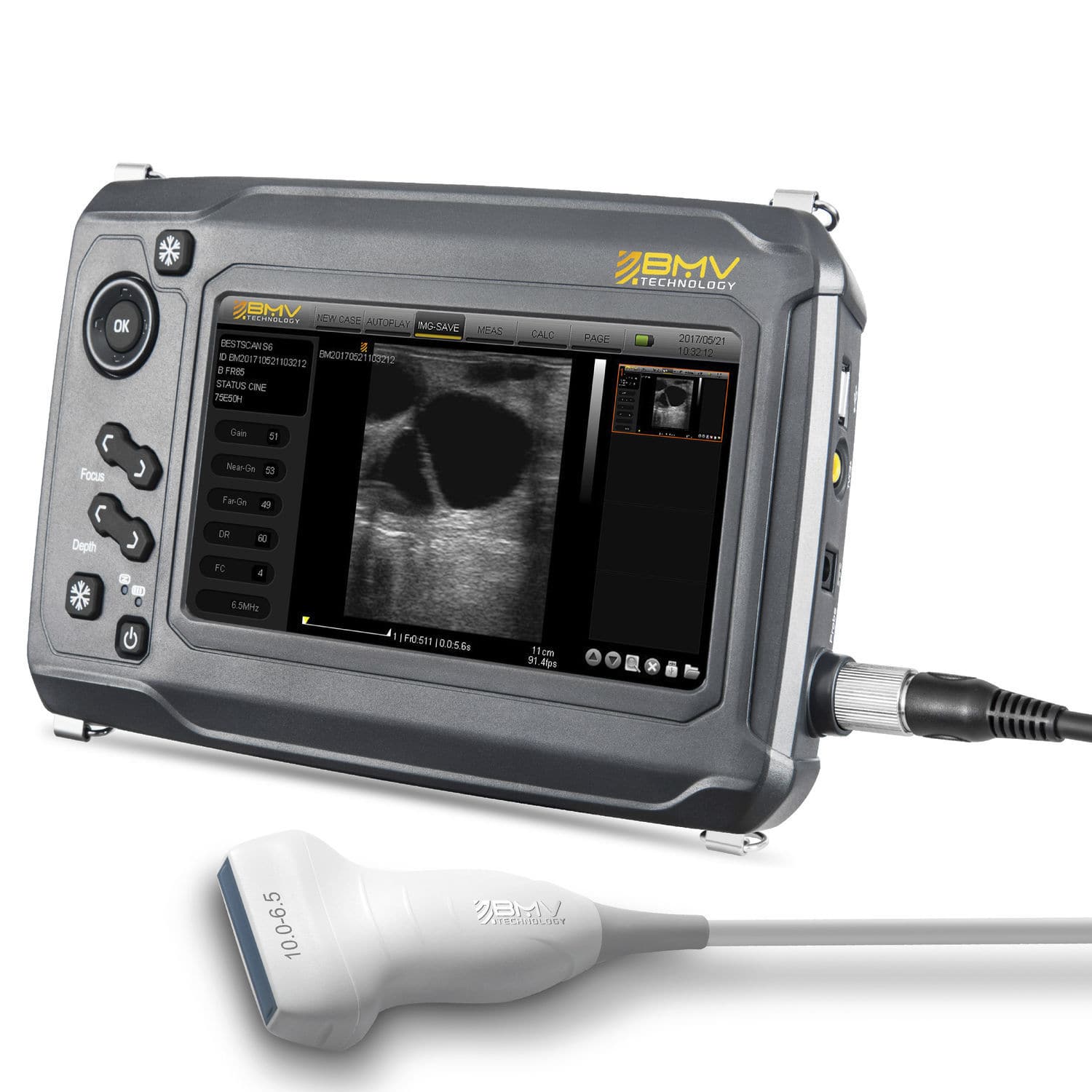 Ultrassom veterinário de bolso - BestScan® S6 Linear-Array Vet - BMV - multiuso / para animais ...