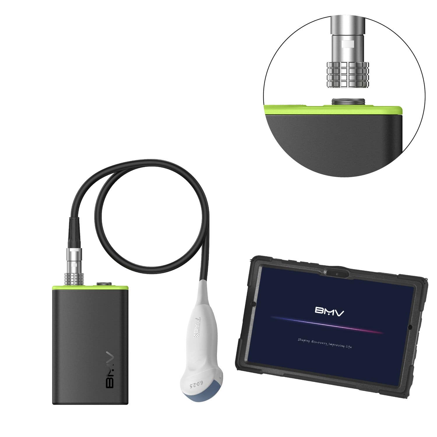 Ultrassom veterinário de bolso - BestScan® S7 Microconvex-Array Vet - BMV - multiuso / para ...