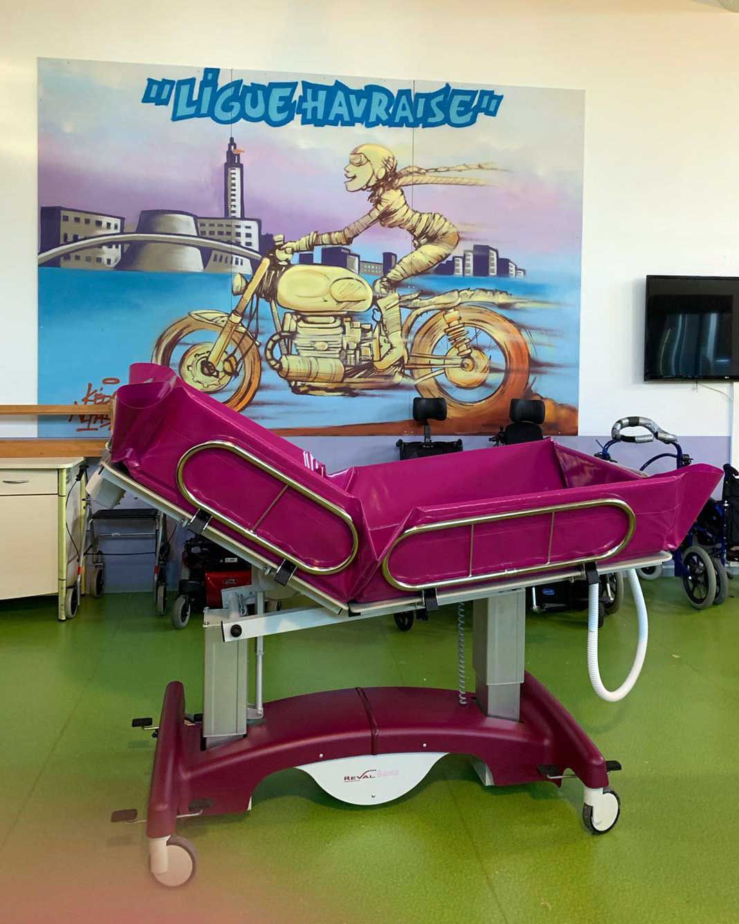 Maca de banho com altura regulável - Baria - FRANCE REVAL - para ...