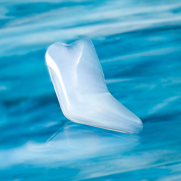 Implante mandibular - TMA-4L/8 - Implantech - anatômico / em silicone