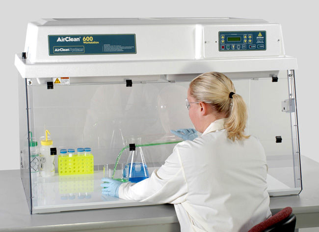 Capela química - AC600 series - Airclean Systems - de laboratório / de ...