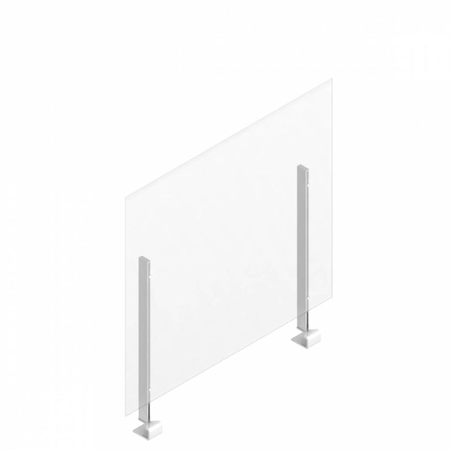 Biombo hospitalar fixo - GCTCSG3636LP - Global Care - 1 face