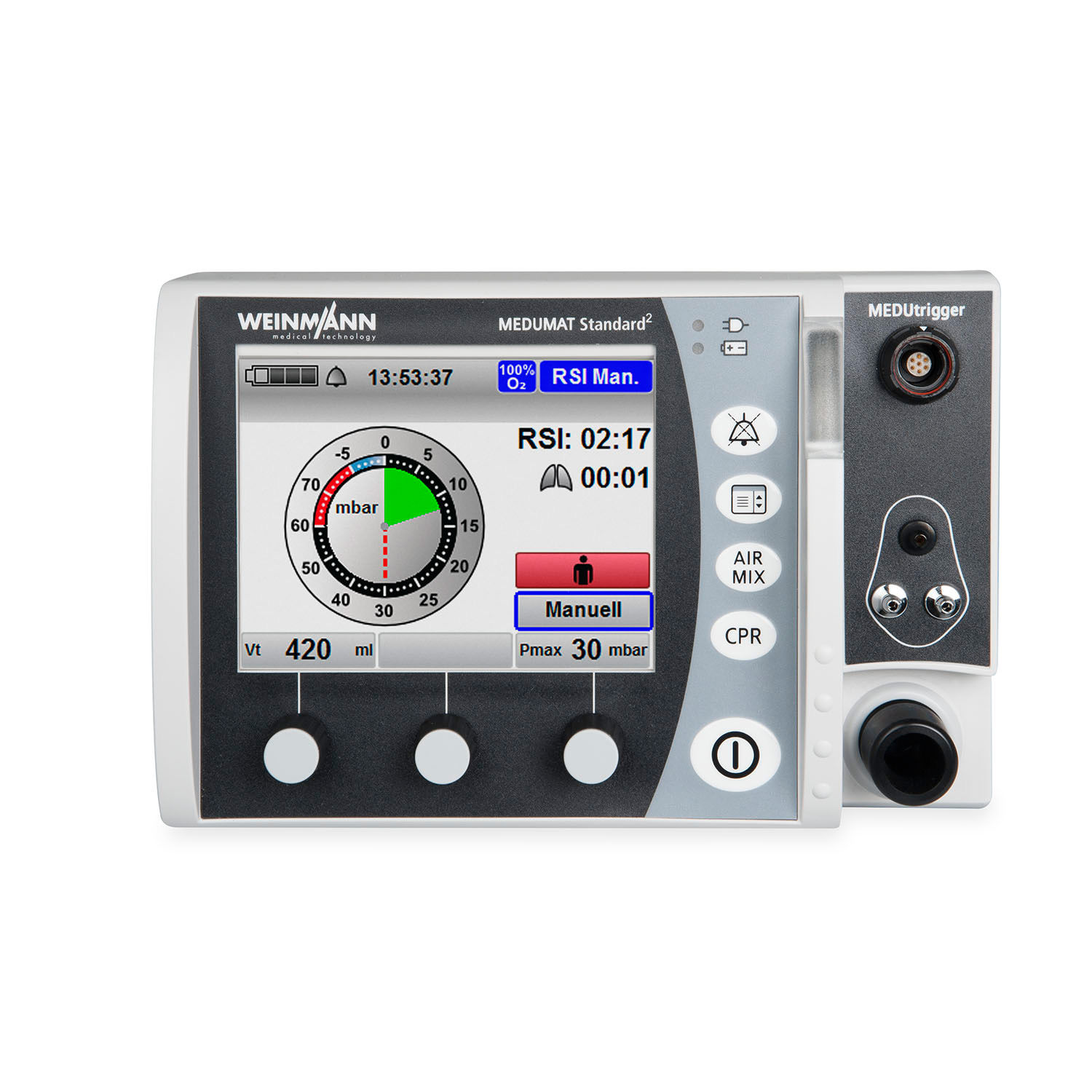 Ventilador de emergência - MEDUMAT Standard² - WEINMANN Emergency ...