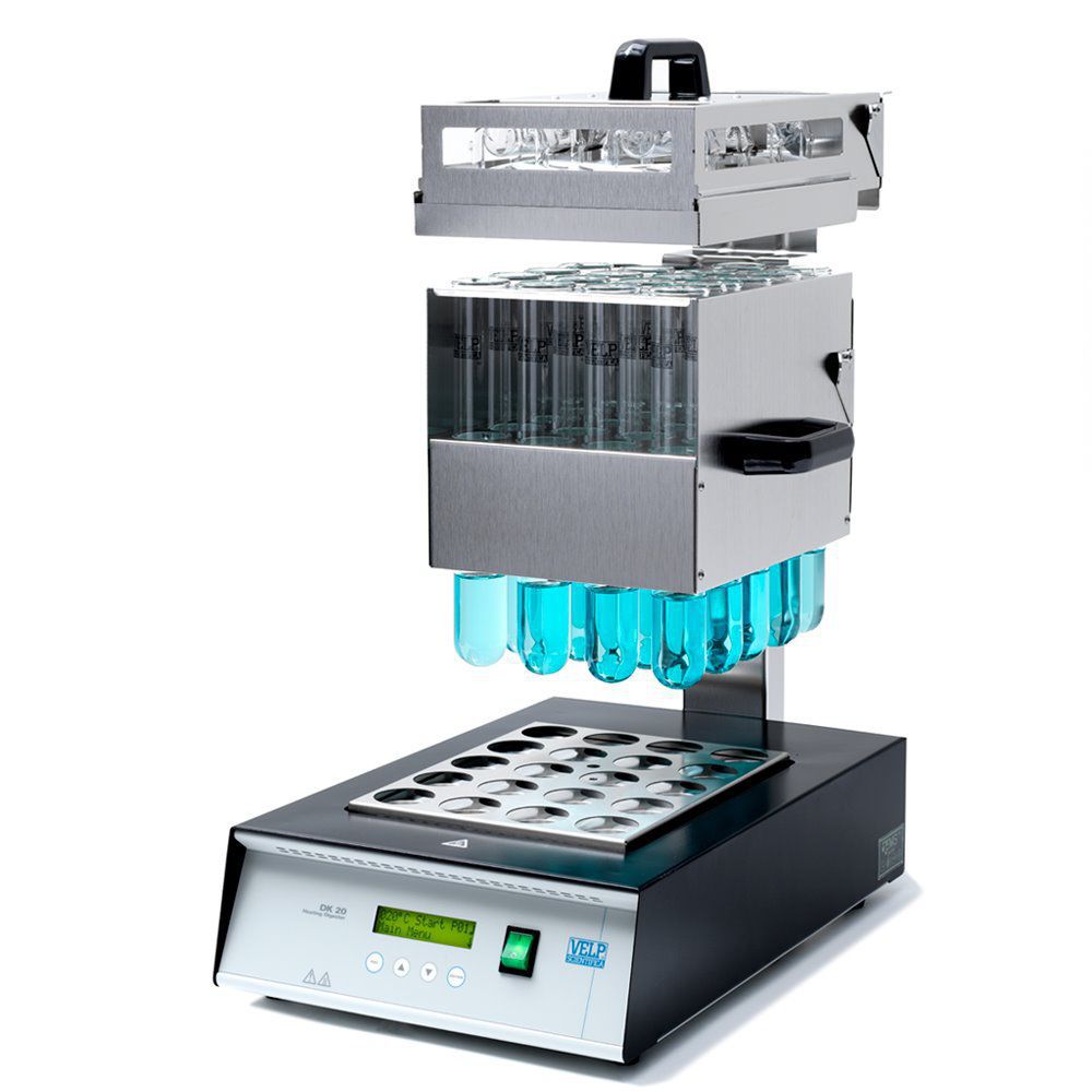 Digestor de laboratório - DK 20 - VELP Scientifica - tipo Kjeldahl