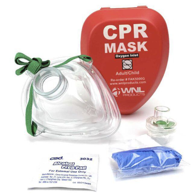 Máscara de RCP para RCP - FAK5000G - WNL Products - para treinamento ...