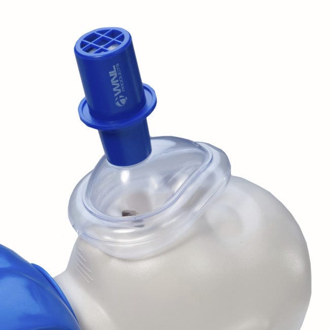 Máscara de RCP para treinamento - 5000IMV - WNL Products - neonatal ...