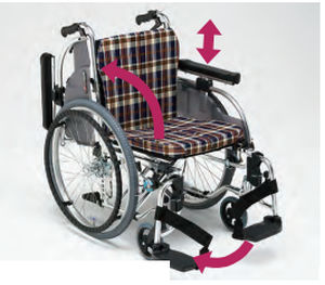 Cadeira de rodas passiva - Grace Core - Matsunaga Manufactory - para ...