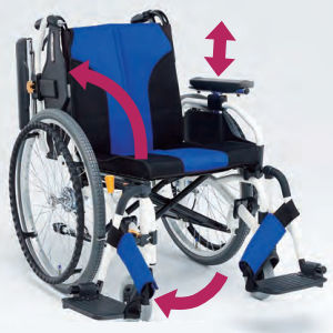 Cadeira de rodas passiva - Grace Core - Matsunaga Manufactory - para ...