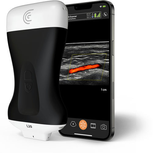 Aparelho de ultrassom de bolso - L20 HD3 - Clarius Mobile Health - dermatológico / com Doppler ...
