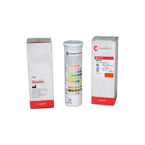 Tira de teste para análise de urina - 7101010 URS-10 - LINEAR CHEMICALS ...