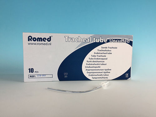 Tubo endotraqueal oral - ETU- - Romed Holland - sem balonete